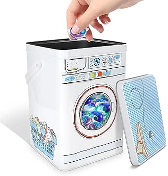 Laundry Powder Metal Box Laundry Gel Storage Box Laundry Detergent ...