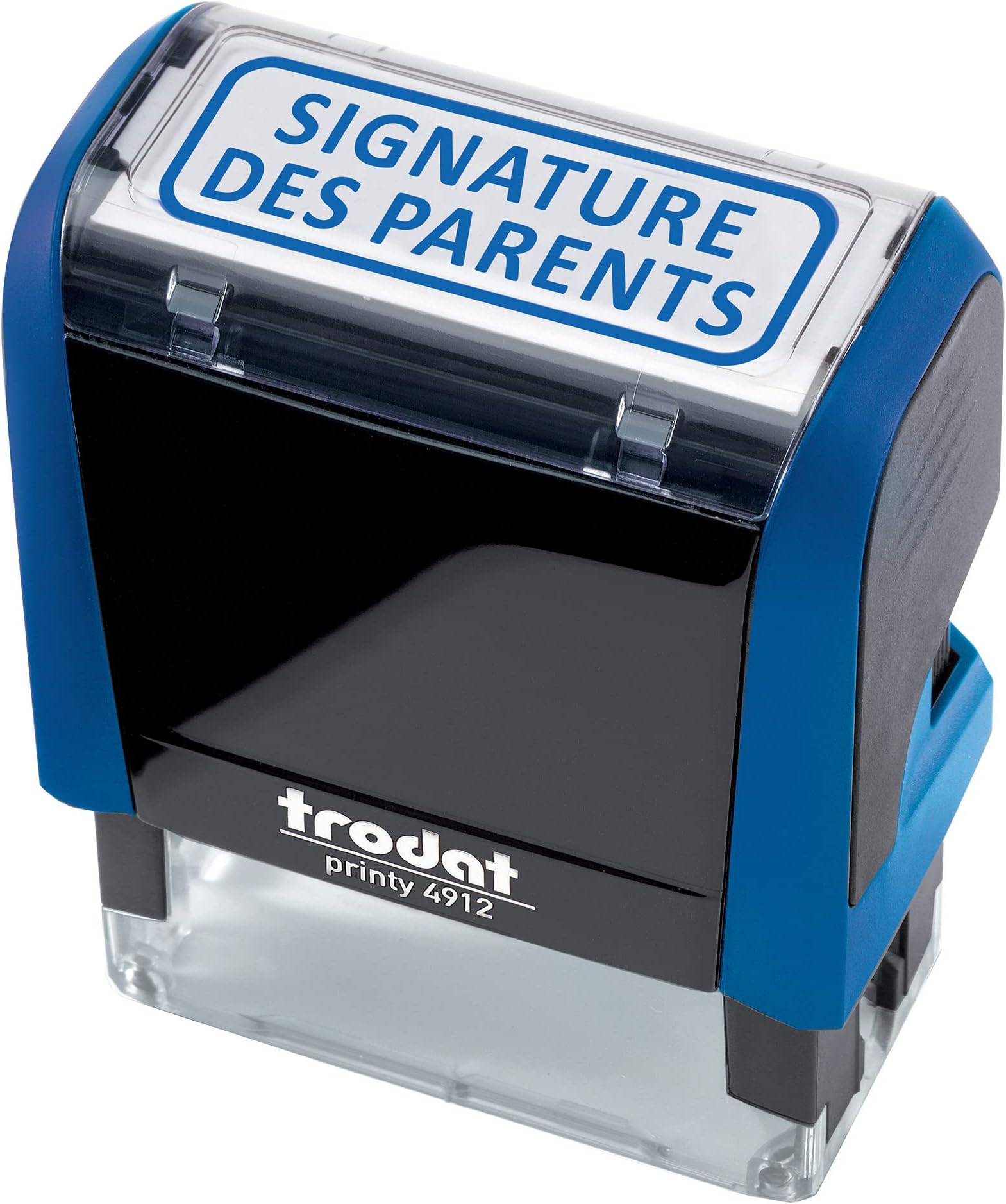 Tampon encreur enseignant Signature des Parents Trodat 4912 X-Print ...