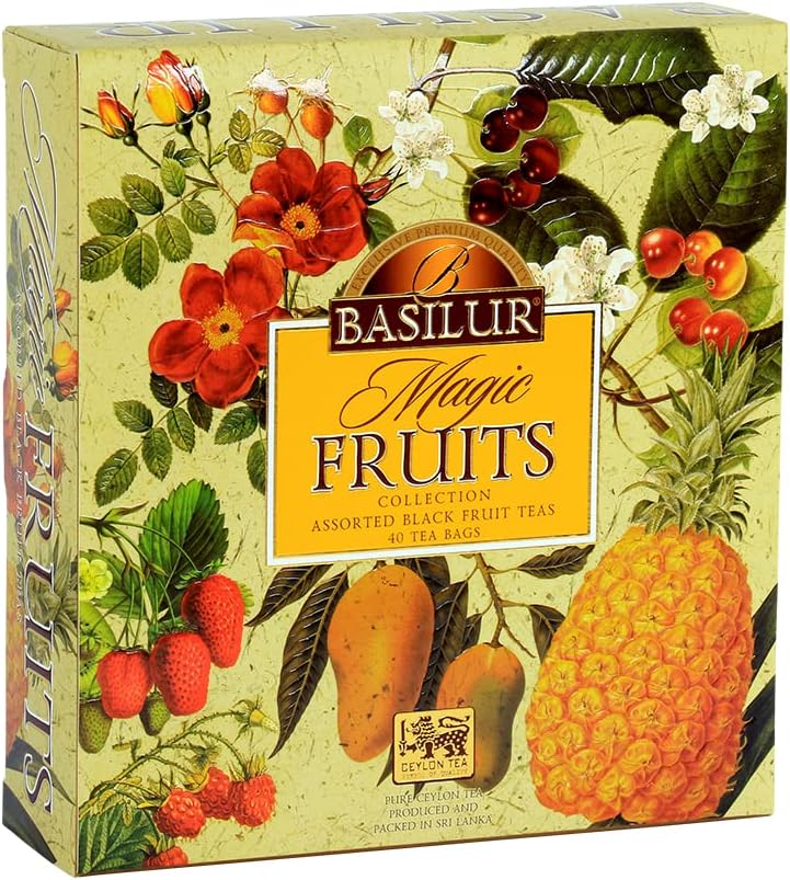 Amazon.com : Basilur ceylon tea - The island of tea Gold tea bags - 100 ...