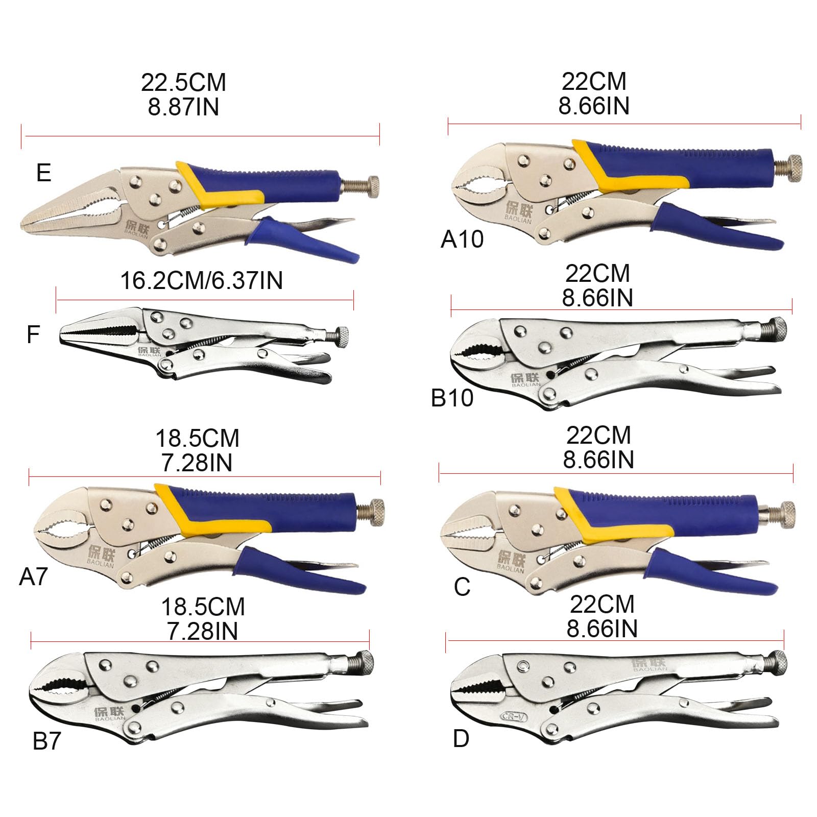 Locking Pliers Types