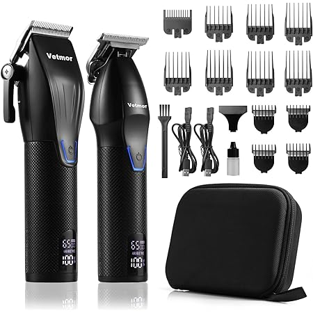 Amazon.com: SUPRENT PRO Professional Hair Clippers for Men, USB-C ...