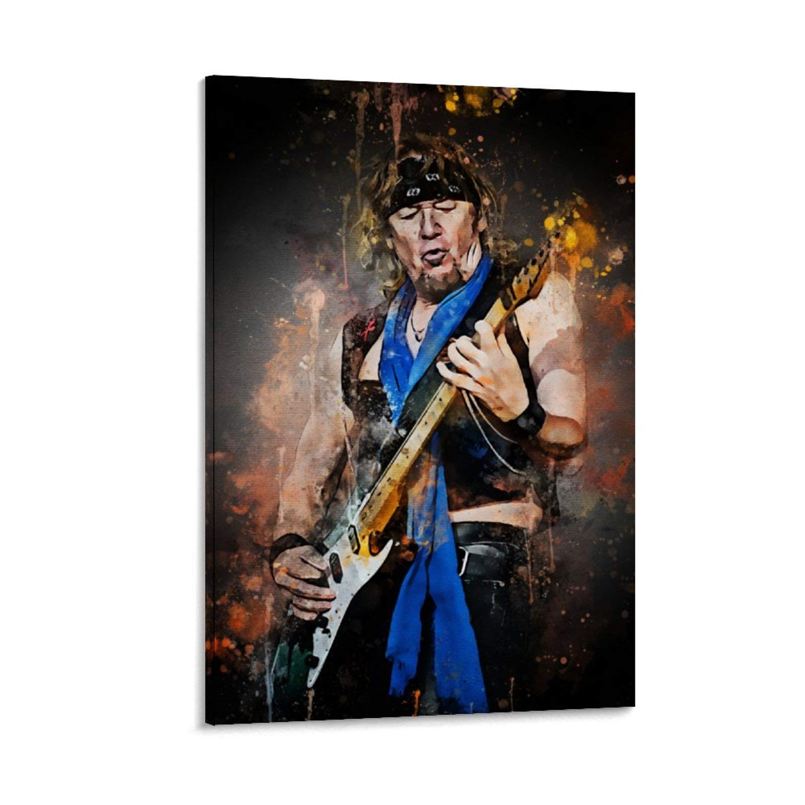 Adrian Smith 80s Adrian Smith And Project Iron Maiden Guitarist Singer