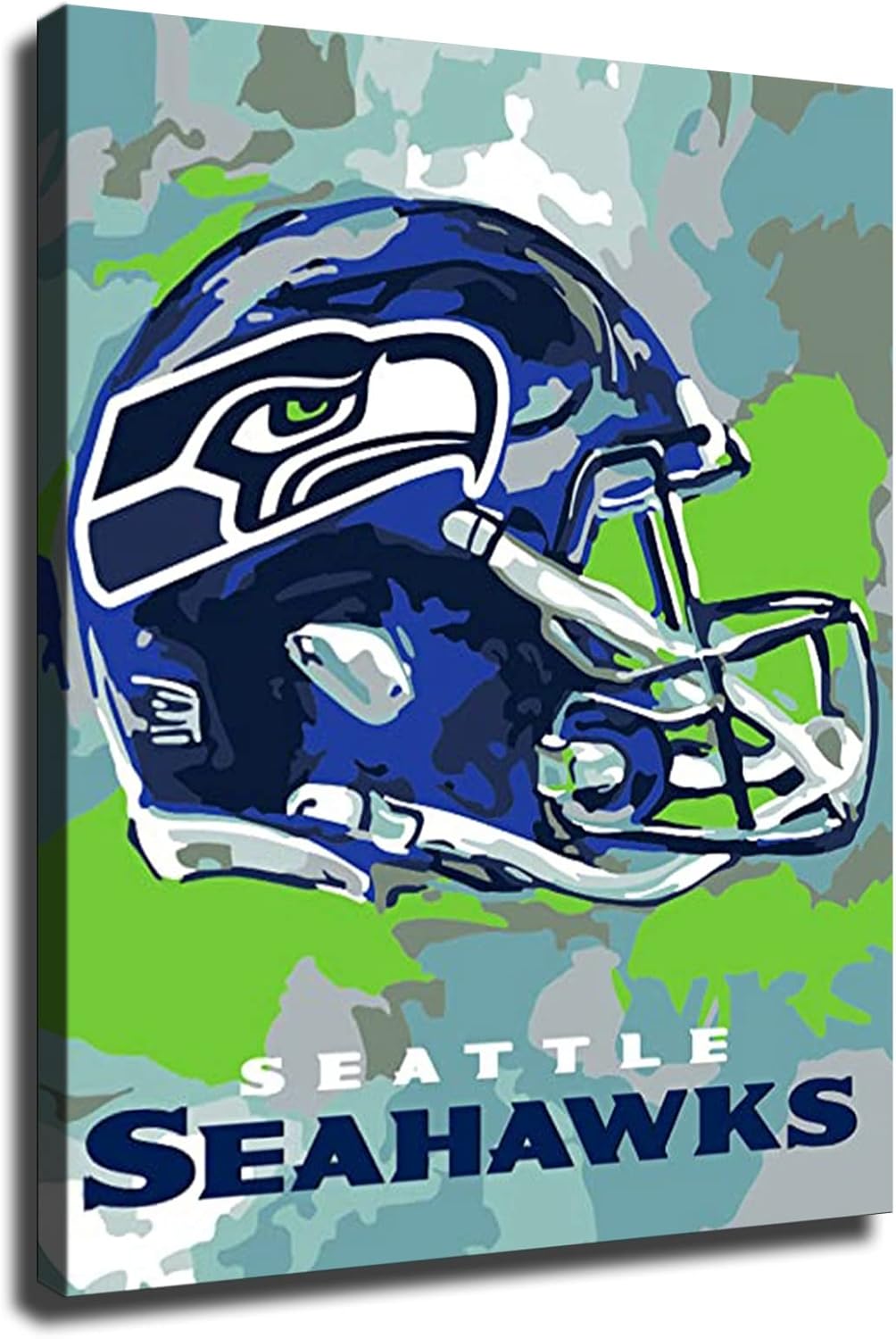 Amazon.com: Seattle City Seahawks American Football Poster Sports ...