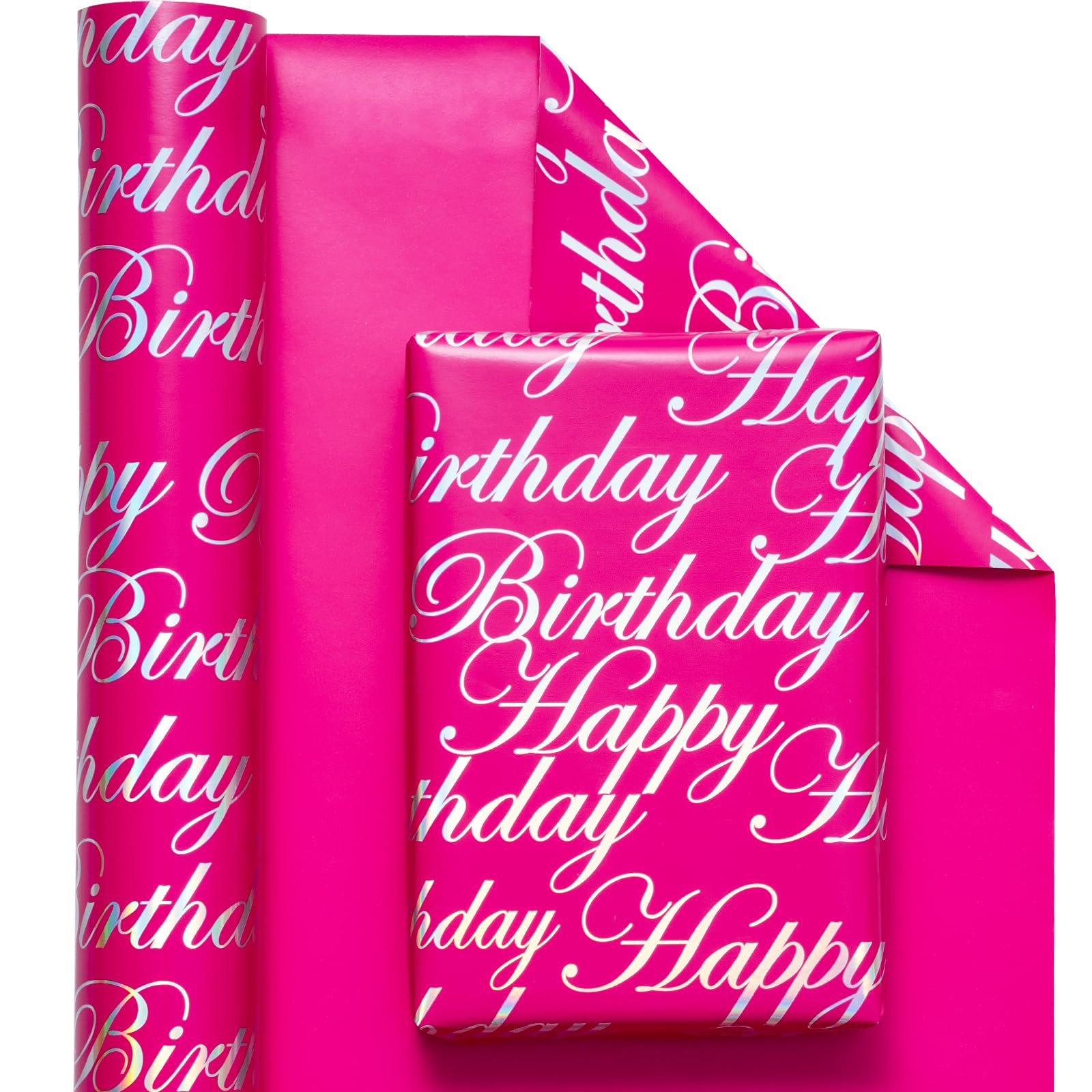 Snapklik.com : WRAPAHOLIC Reversible Birthday Wrapping Paper - Mini ...