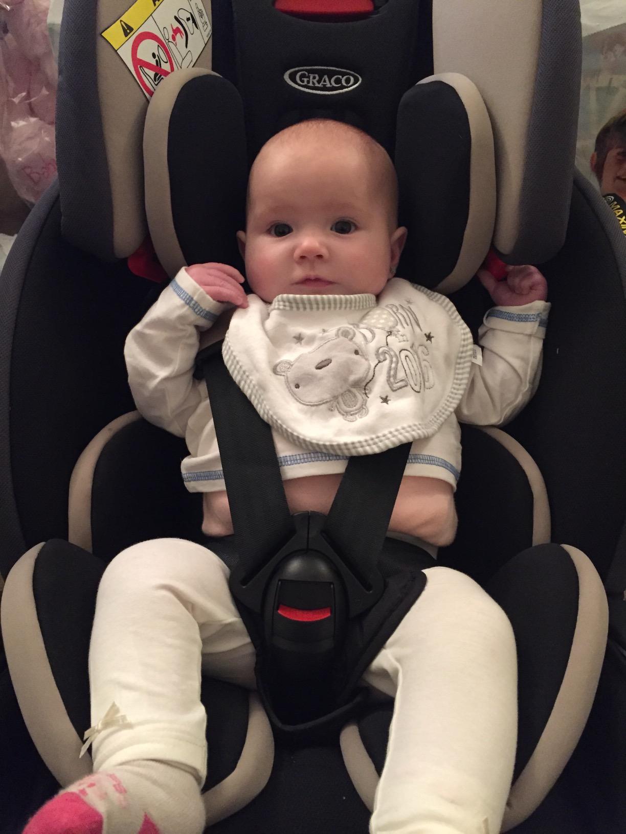 Graco Milestone All-in-One Car Seat, Group 0+/1/2/3, Aluminium : Amazon ...