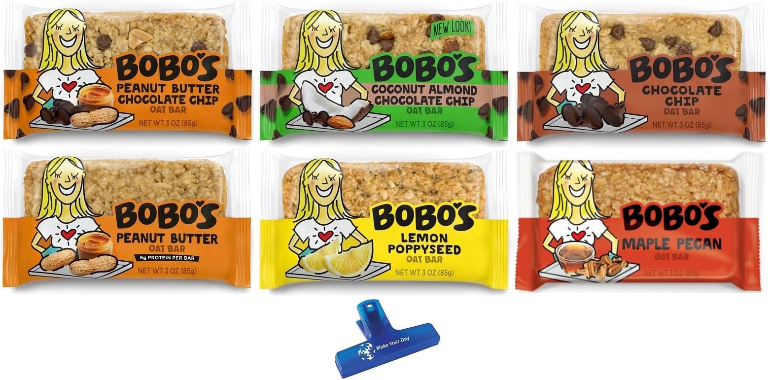 Amazon.com: Bobo's Oatmeal Bars, Original, Gluten Free Vegan Whole ...