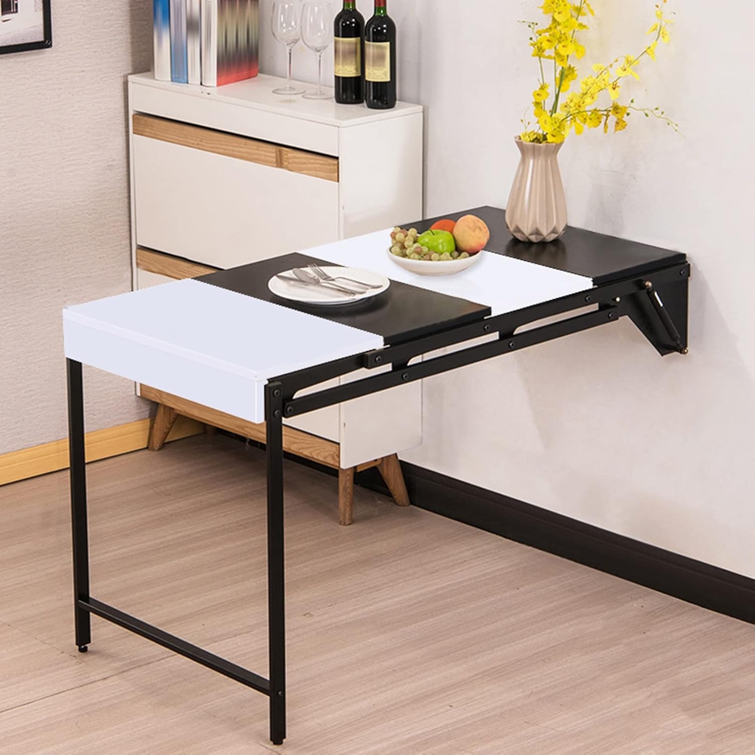 Amazon.com: Folding Kitchen Murphy Table, Wall Mounted DeskSpecial ...