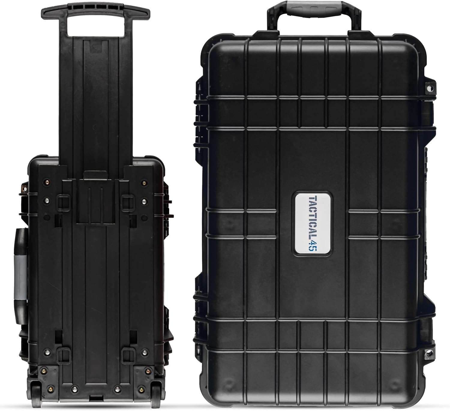 Amazon.com: Tactical45 Hard Case with Foam - 22.4 x 14 x 9.4in Wheeled ...