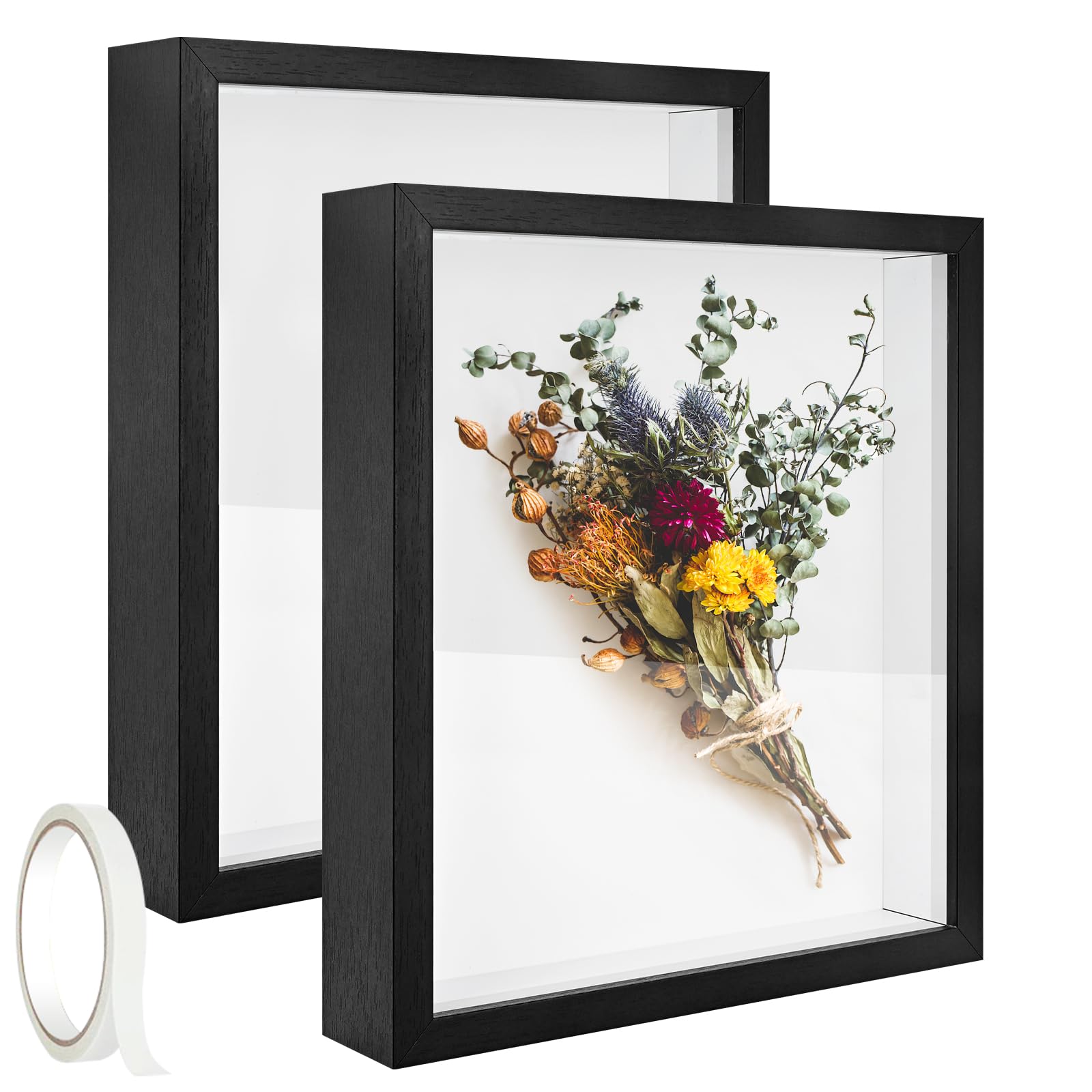 Amazon.com - 2 Pack 11 x 14in Shadow Box Frame Shadow Boxes Display ...
