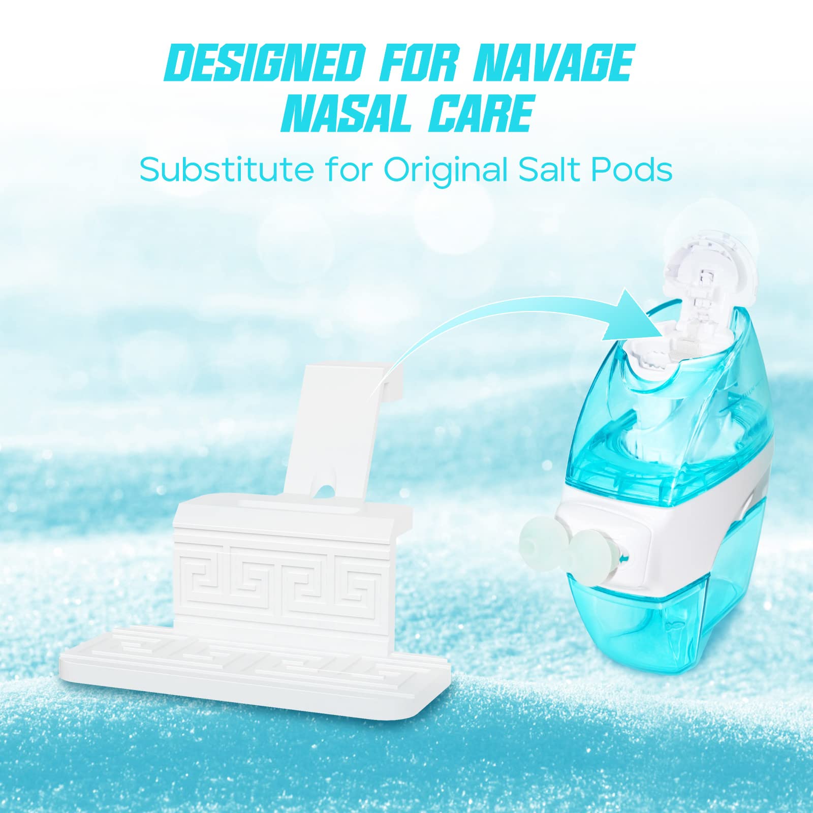 Snapklik.com : FireAnt 16 Pack Silicone Salt Pads Refills Compatible