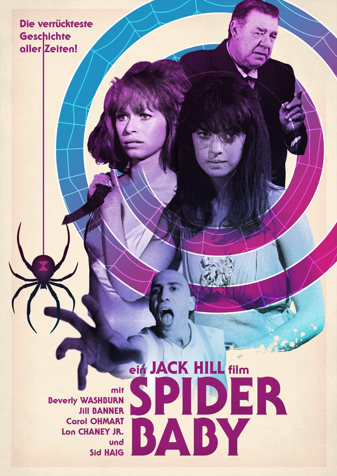 Spider Baby Poster Spider Baby Blu Ray Trailer