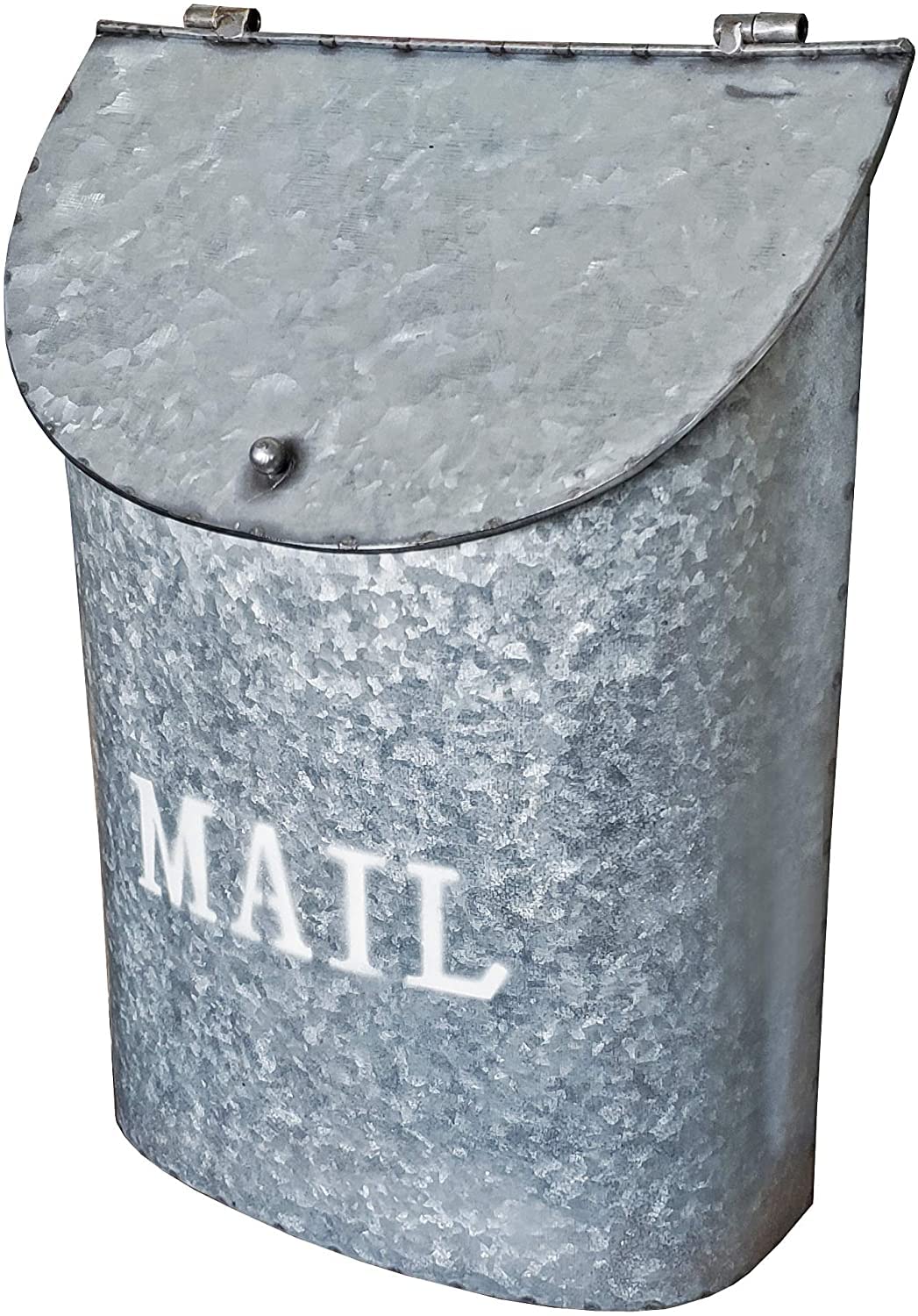 NACH FZ-M1003 Rothko Mailbox, Galvanized Metal, 14” H x 10” W x 4” D ...