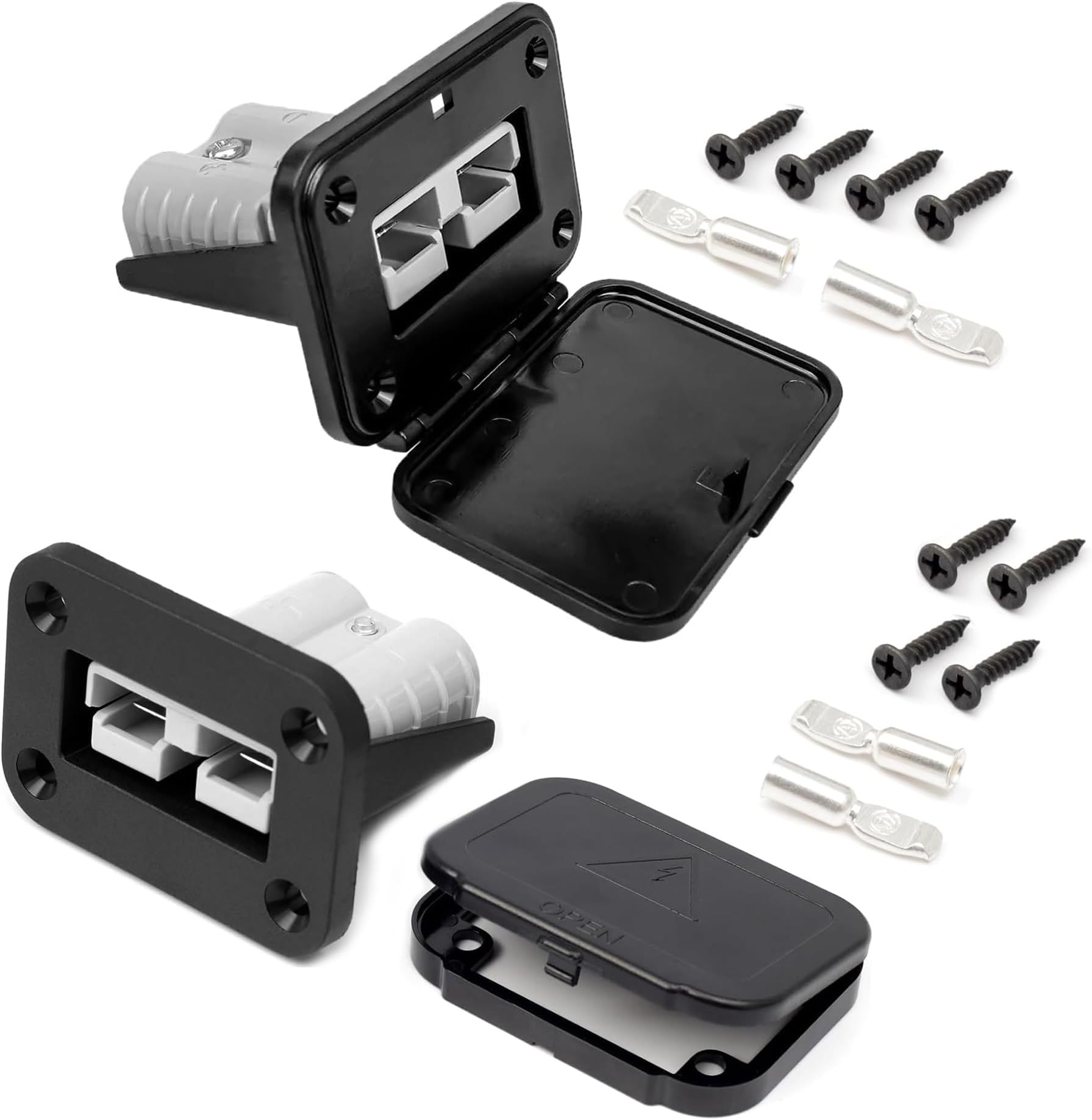Amazon.com: Anderson Connector-50A Plug Mounting Panel-SB50 Connectors ...