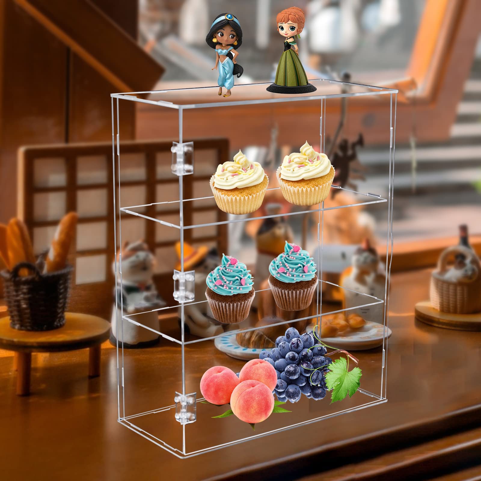 Muffin Display Cabinet Cake Display Cabinet Acrylic Bakery Donuts
