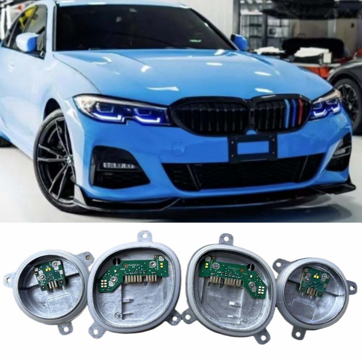Csl Yellow Angel Eye Drl 4-Piece Boards For BMW G20 G21 2019-2022 - LED ...