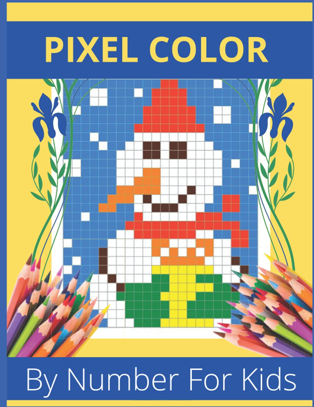 Buy Pixel Color By Number For Kids: Pixel Art Adult Coloring To Recolor ...