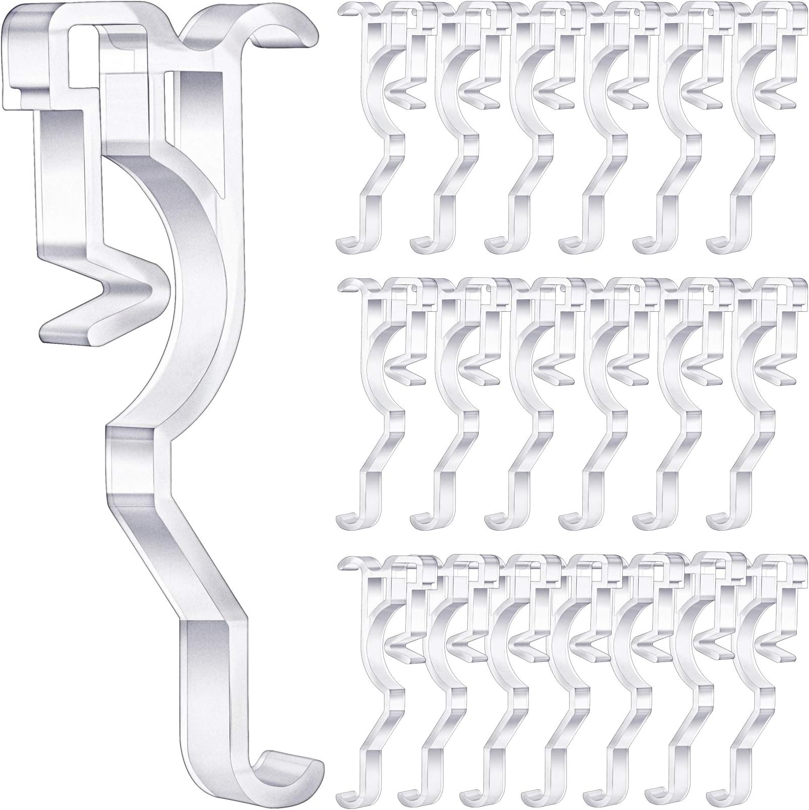 Amazon.com: Levolor Valance Clips, Clear Plastic : Home & Kitchen