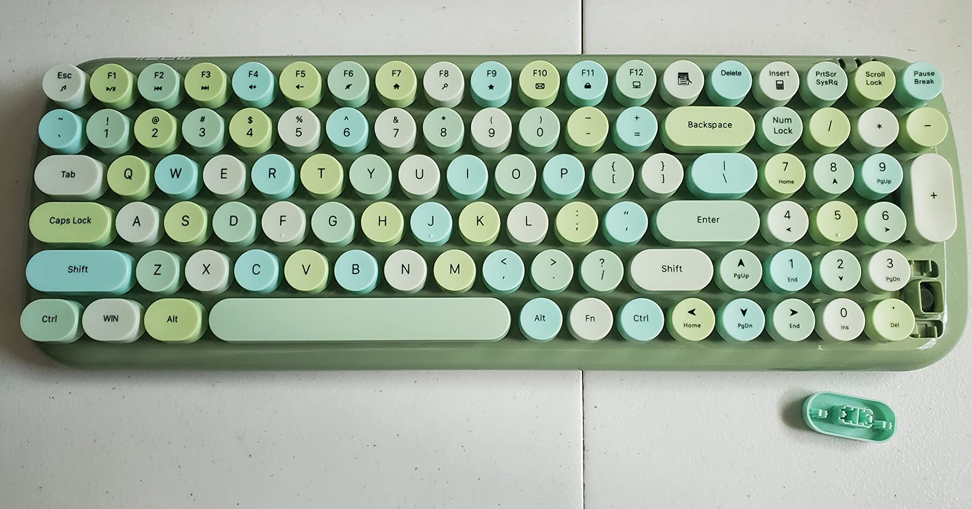 Limited Edition Frog Green Retro Typewriter Keyboard and Mouse Combo ...
