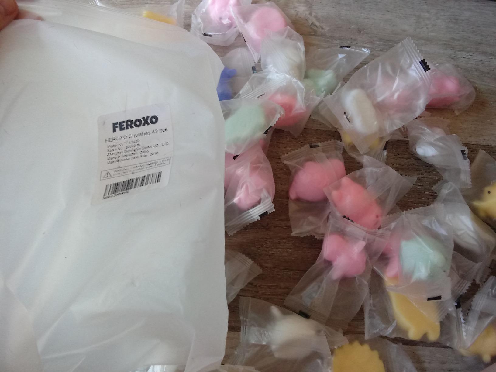 Amazon.com: FEROXO Squishy Toys Party Favors for Kids - Squishys 42 ...