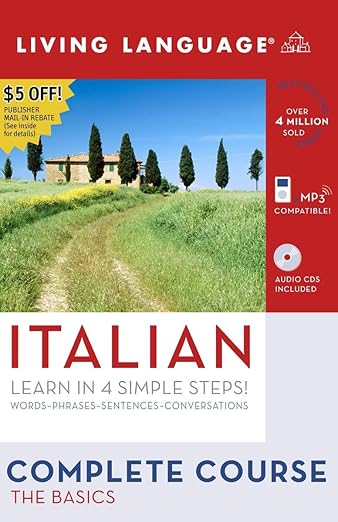 Amazon.com: Complete Italian: The Basics (Book and CD Set): Includes ...