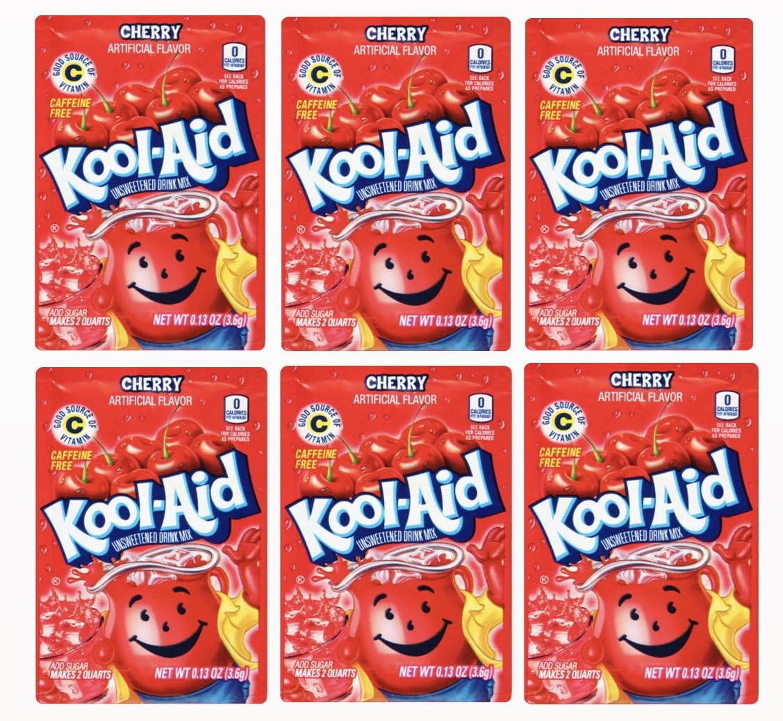Kool Aid Cherry Flavor Drink Mix 3 6g Sachets Pack | Desertcart INDIA