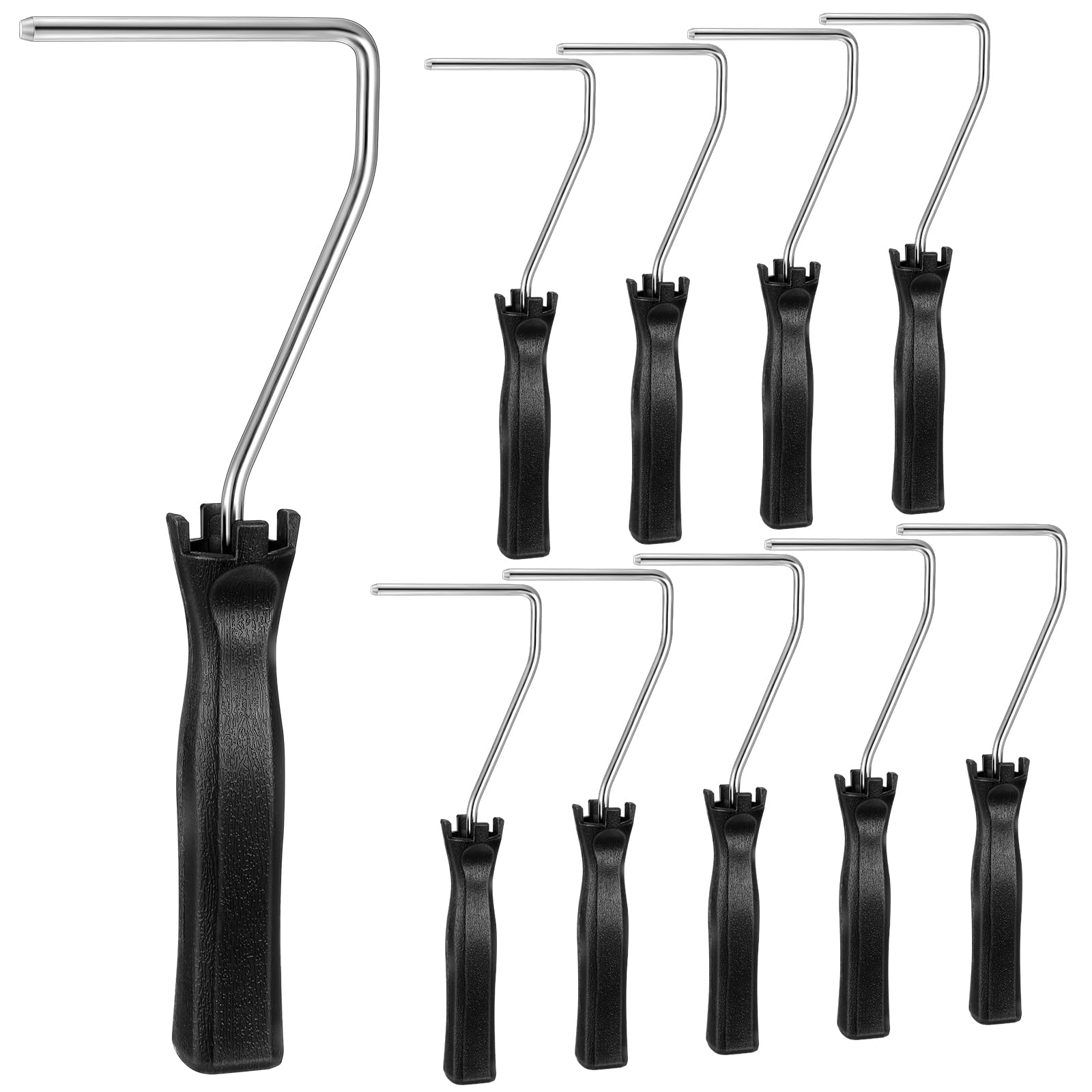 Baderke 10 Pcs R012 4 Inch Mini Roller Frame Paint Roller Handle ...