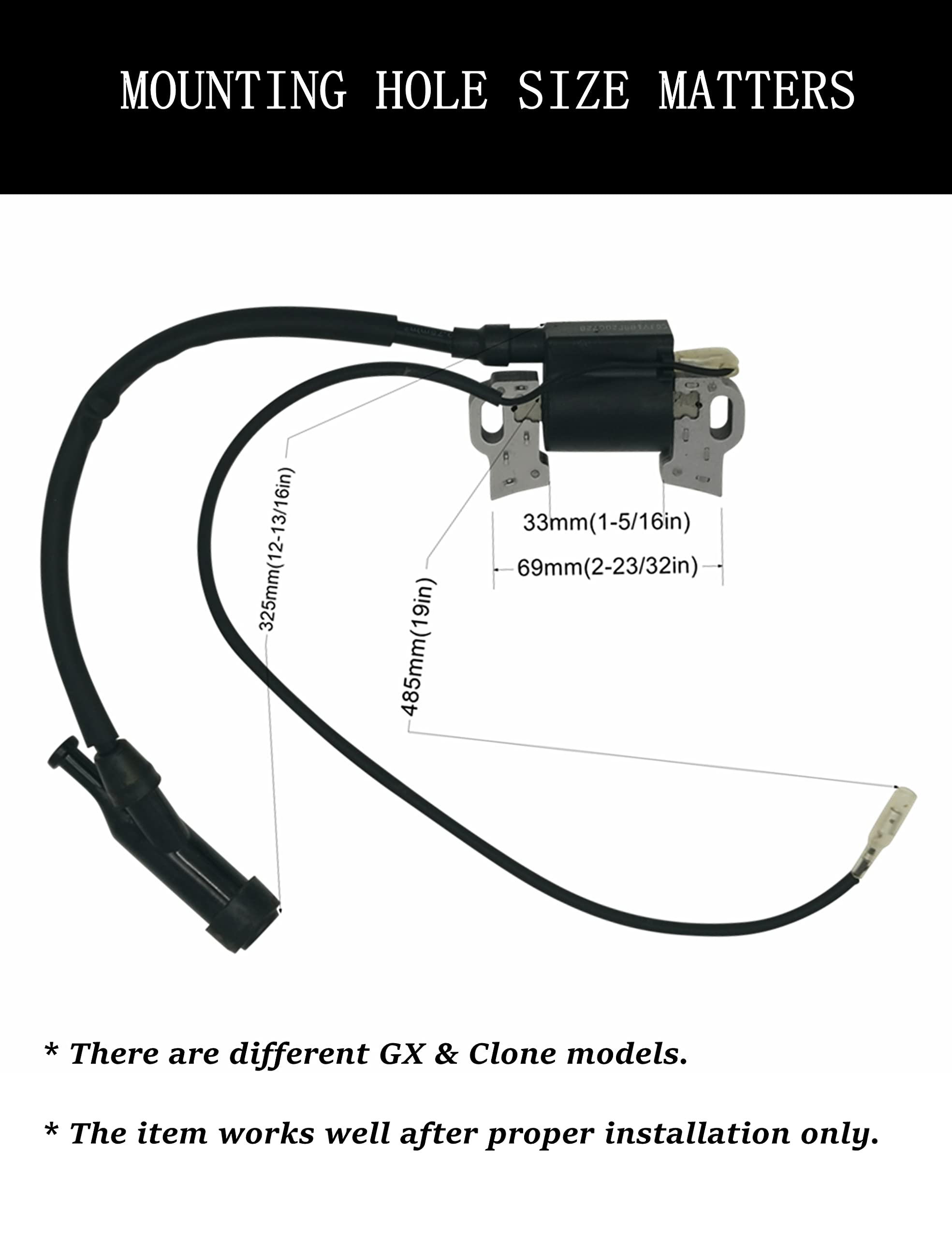 Snapklik.com : GX390 Ignition Coil Assembly For Honda & Clones Predator ...
