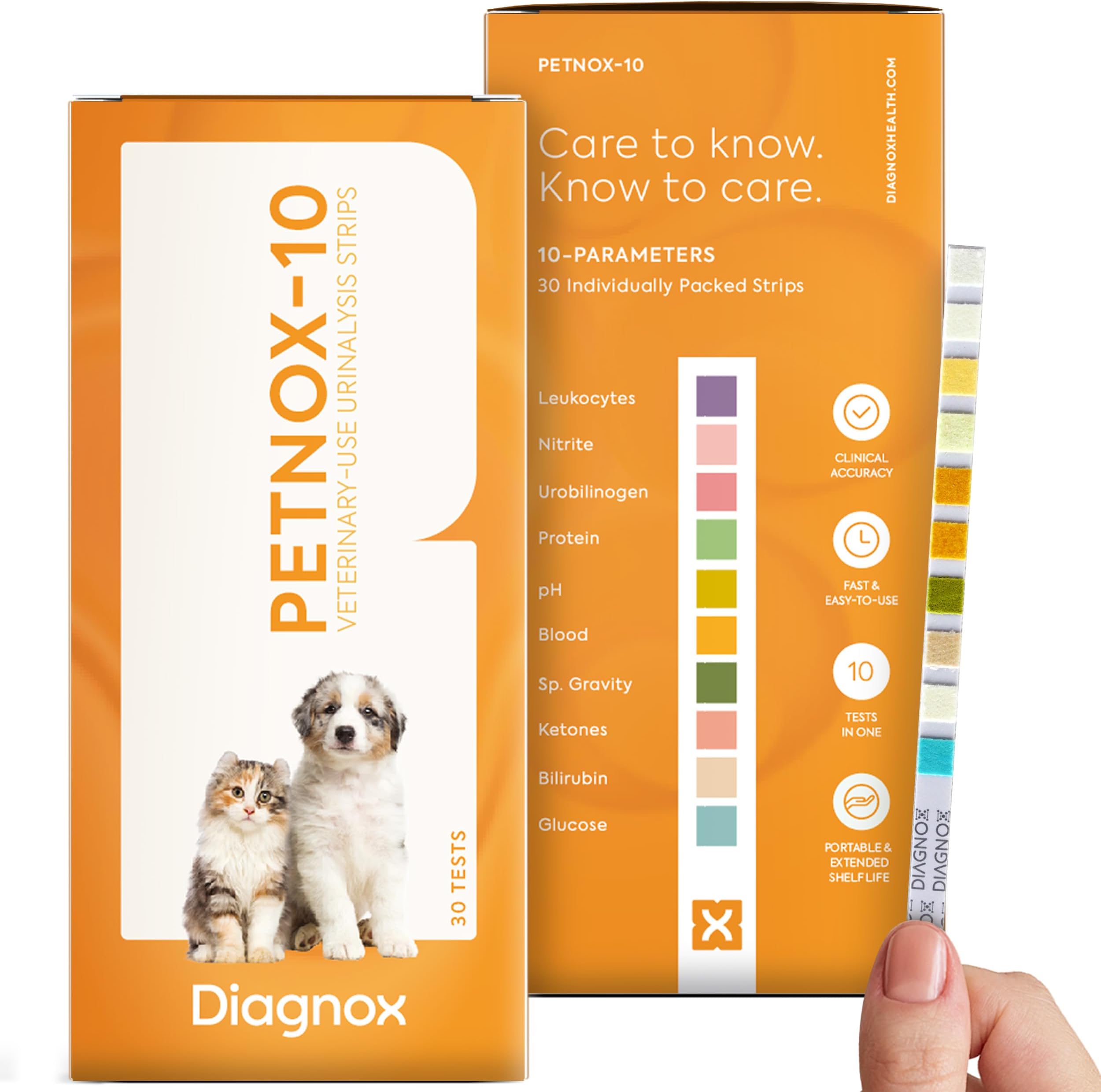 Amazon.com: Quickly Test Veterinary Urine Test Strips for Cats & Dogs ...