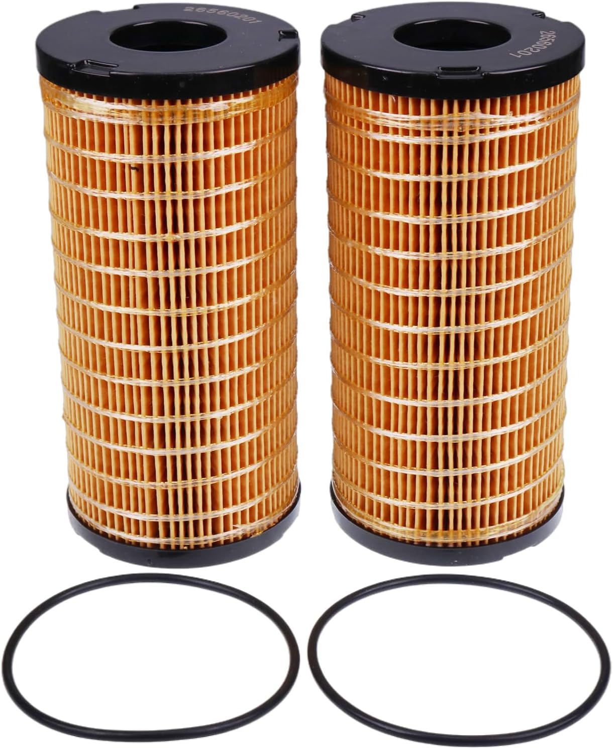Amazon.com: ZTUOAUMA 2X Fuel Filters Element 4816636 26560201 with O ...