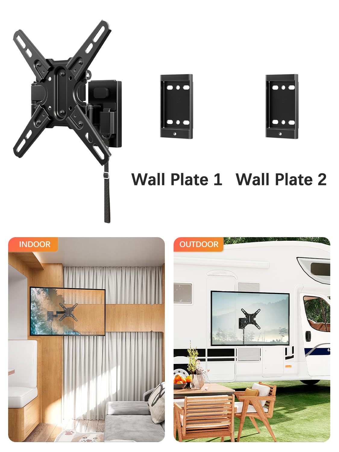 Snapklik.com : Mounting Dream UL Listed Lockable RV TV Mount For Most ...