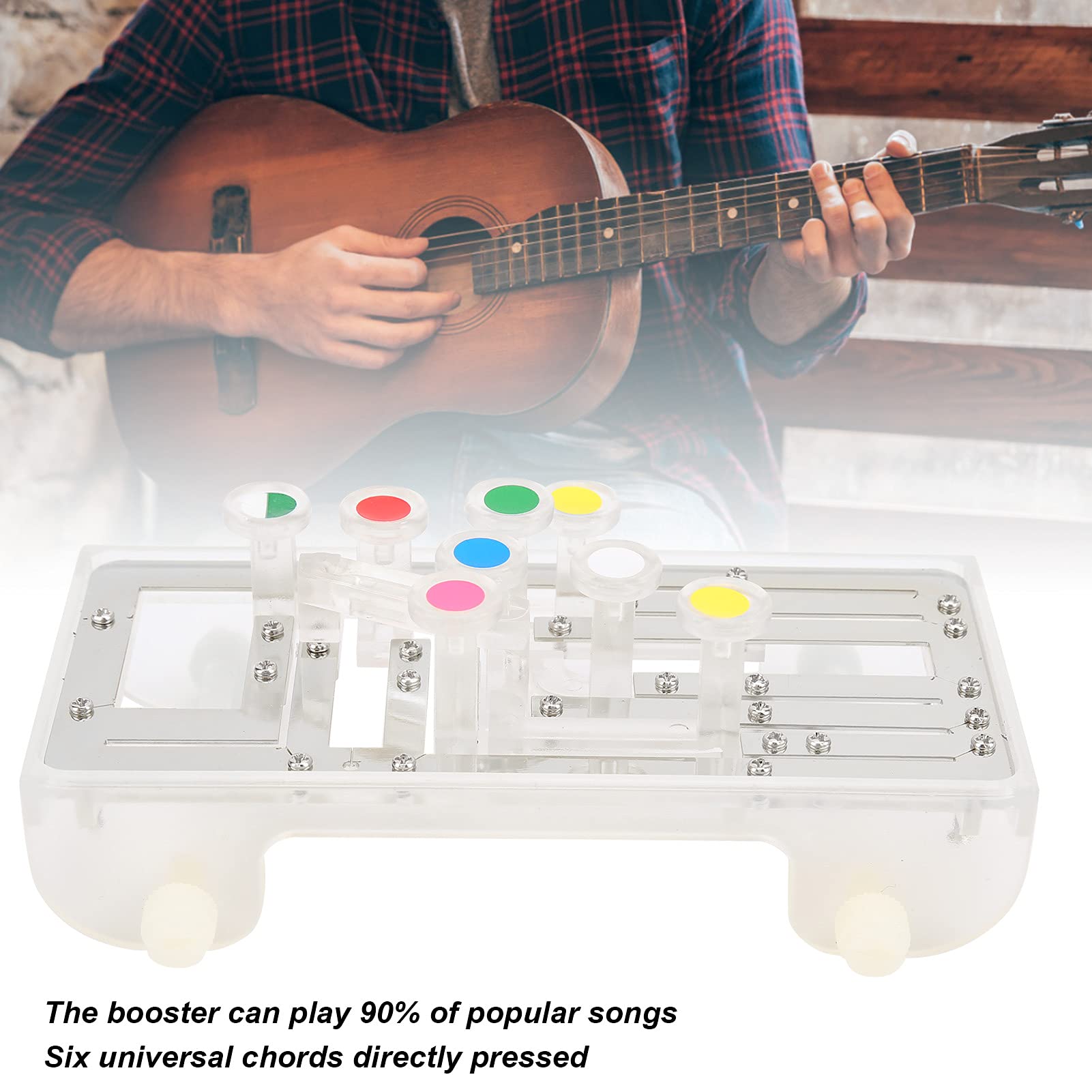 Snapklik.com : Guitar Trainer, ABS Metal Guitar Practice Tool Chord ...