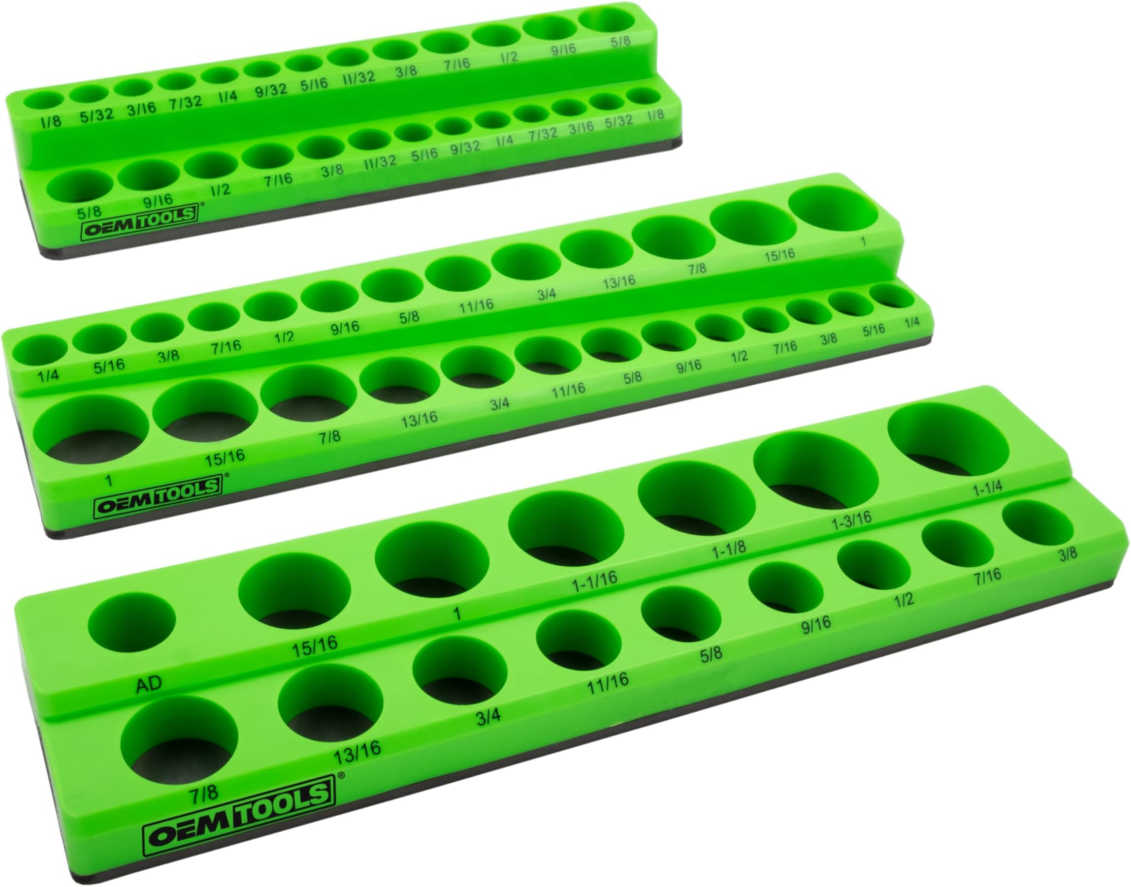 Amazon.com: Larlarsa 6PCS Magnetic Socket Organizer Set, SAE & Metric ...