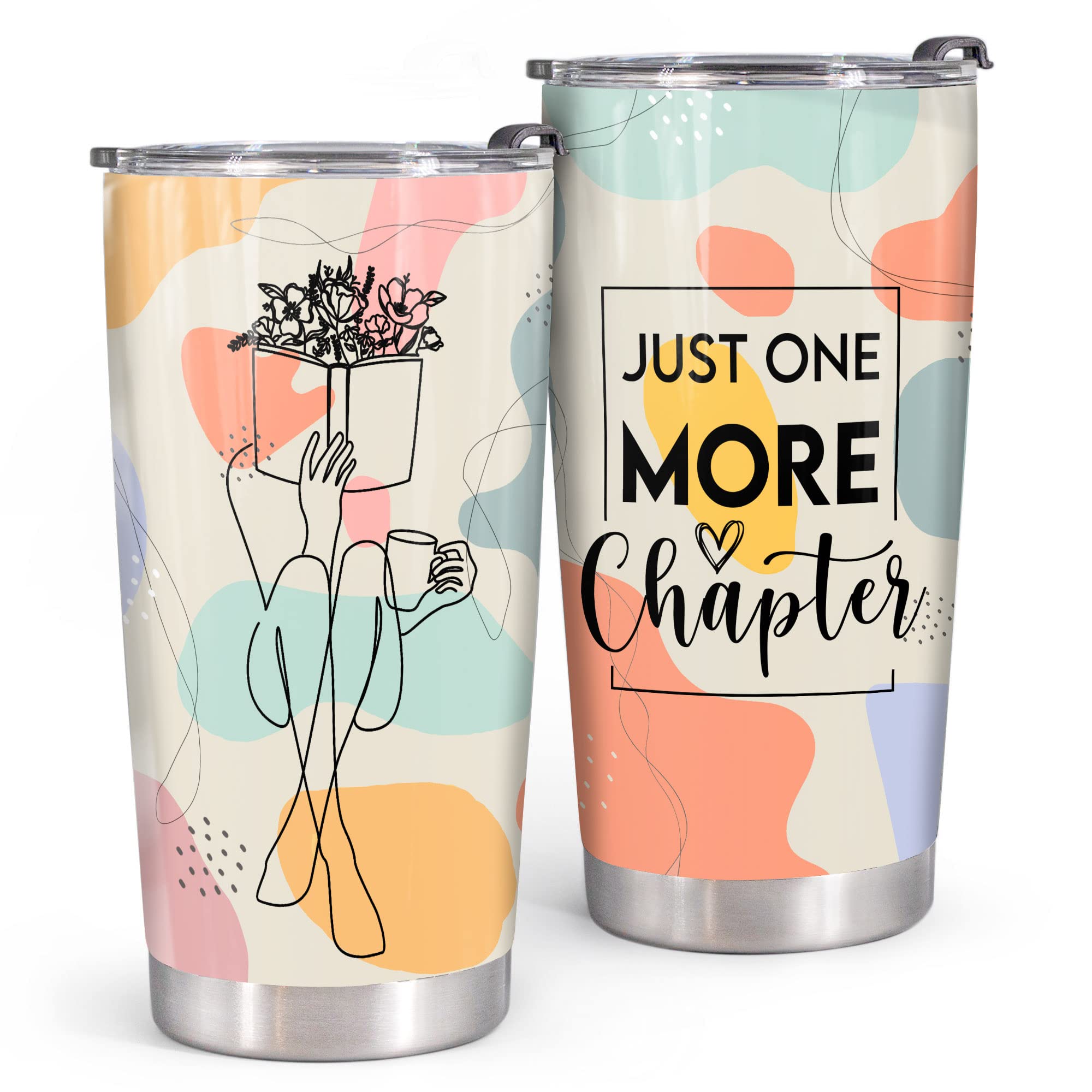 Amazon.com | Book Lovers Gifts Just One More Chapter Reading Lover ...