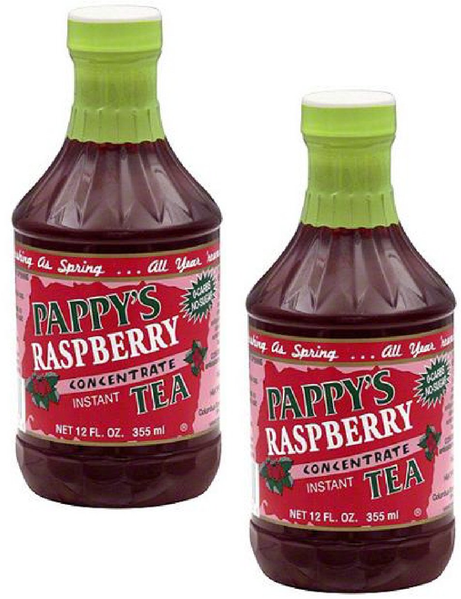 Amazon.com : Pappy's Raspberry Tea Concentrate (Pack of 2) : Grocery ...