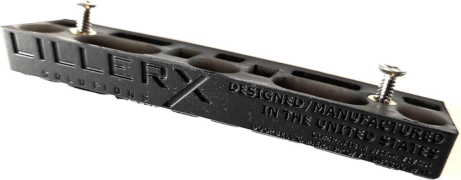 Vivint Doorbell Camera Pro Angle Mount (30 Degrees), Black Angle ...