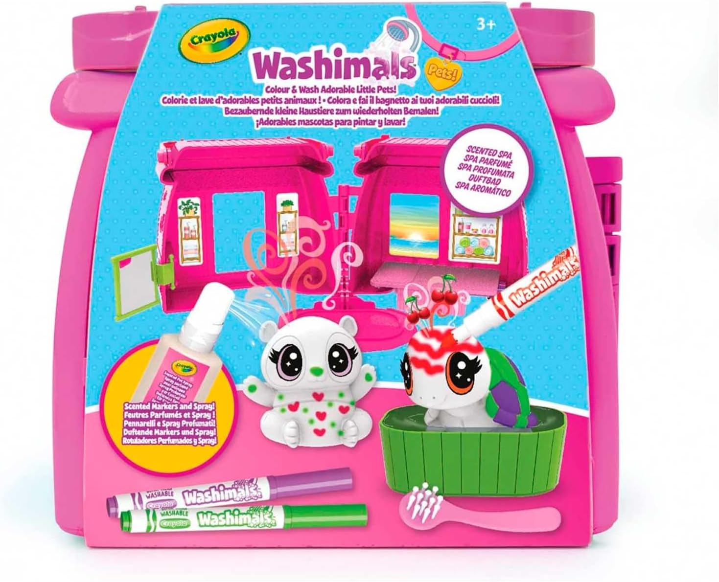 CRAYOLA Washimals Pets Spa Profumata : Amazon.co.uk: Toys & Games