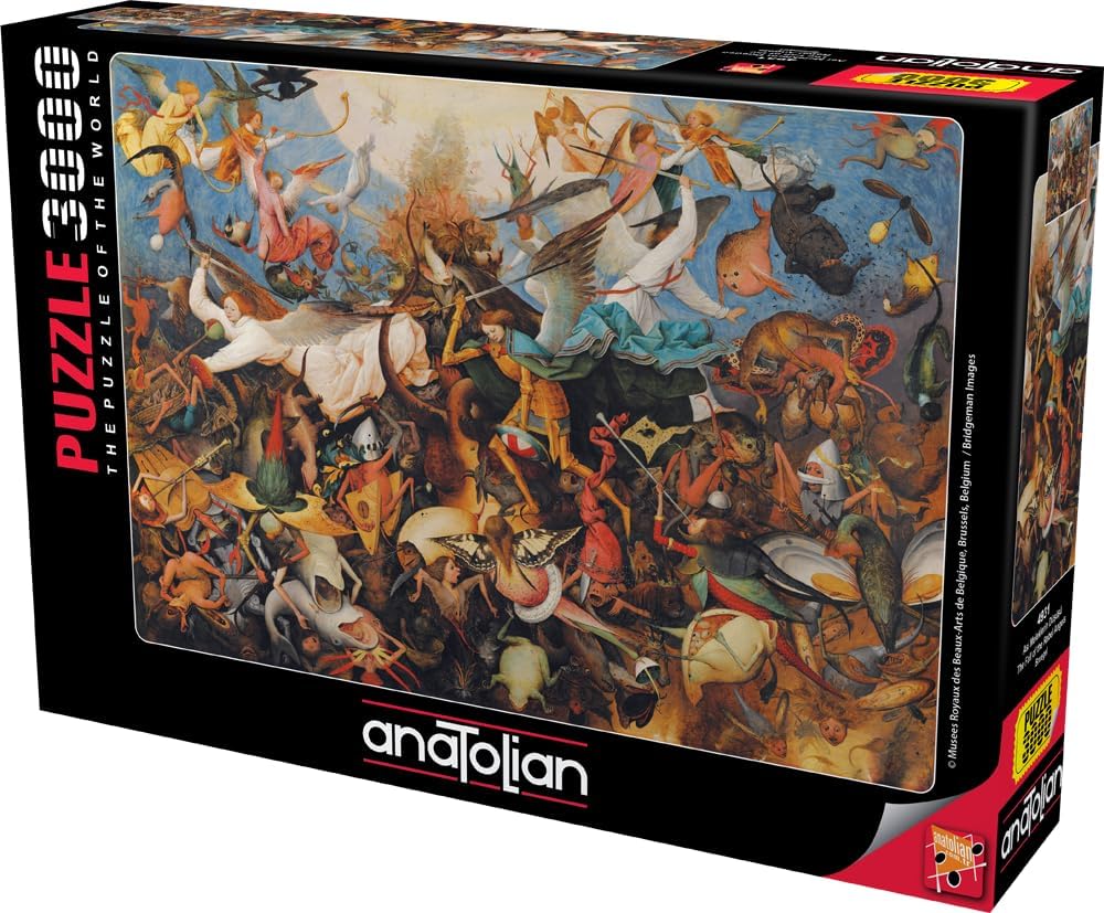 Amazon.com: Anatolian Puzzle - The Fall of the Rebel Angels, 3000 Piece ...