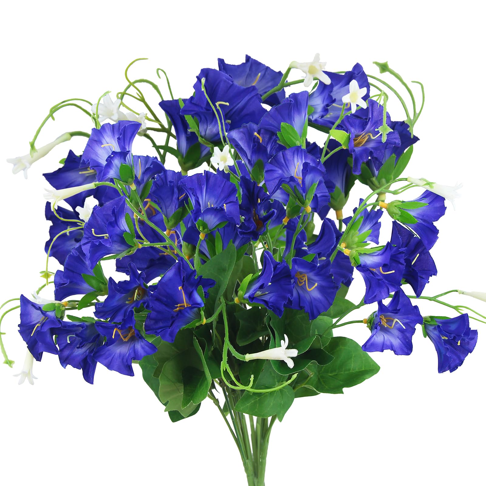 Amazon.com: CISDUEO 3 Pcs Artificial Flowers Outdoor UV Resistant ...
