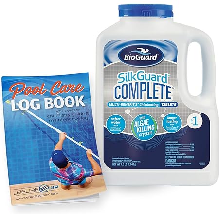 Amazon.com : BioGuard SilkGuard Complete 1" Chlorinating Tablets 4.5 lb ...