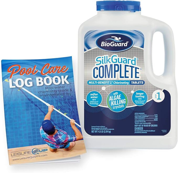 Amazon.com : BioGuard SilkGuard Complete 1" Chlorinating Tablets 4.5 lb ...