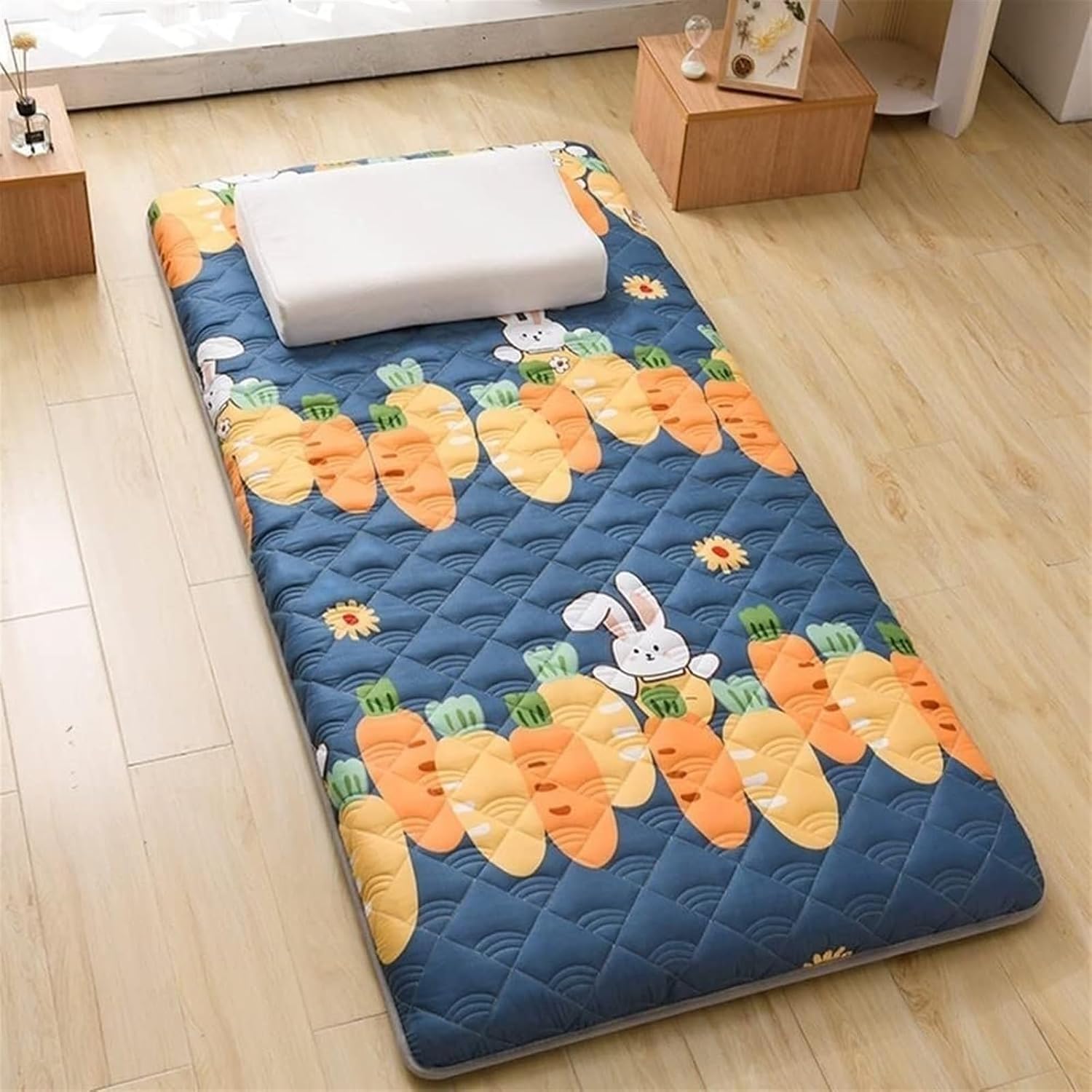 Japon Katlanır Tatami Yatak Mat, Tek Kişilik Çift Japon Futon Yer ...