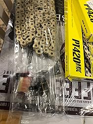Amazon.com: Pro Taper 420MX Premuim Gold Series Chains - Lg. 134 ...