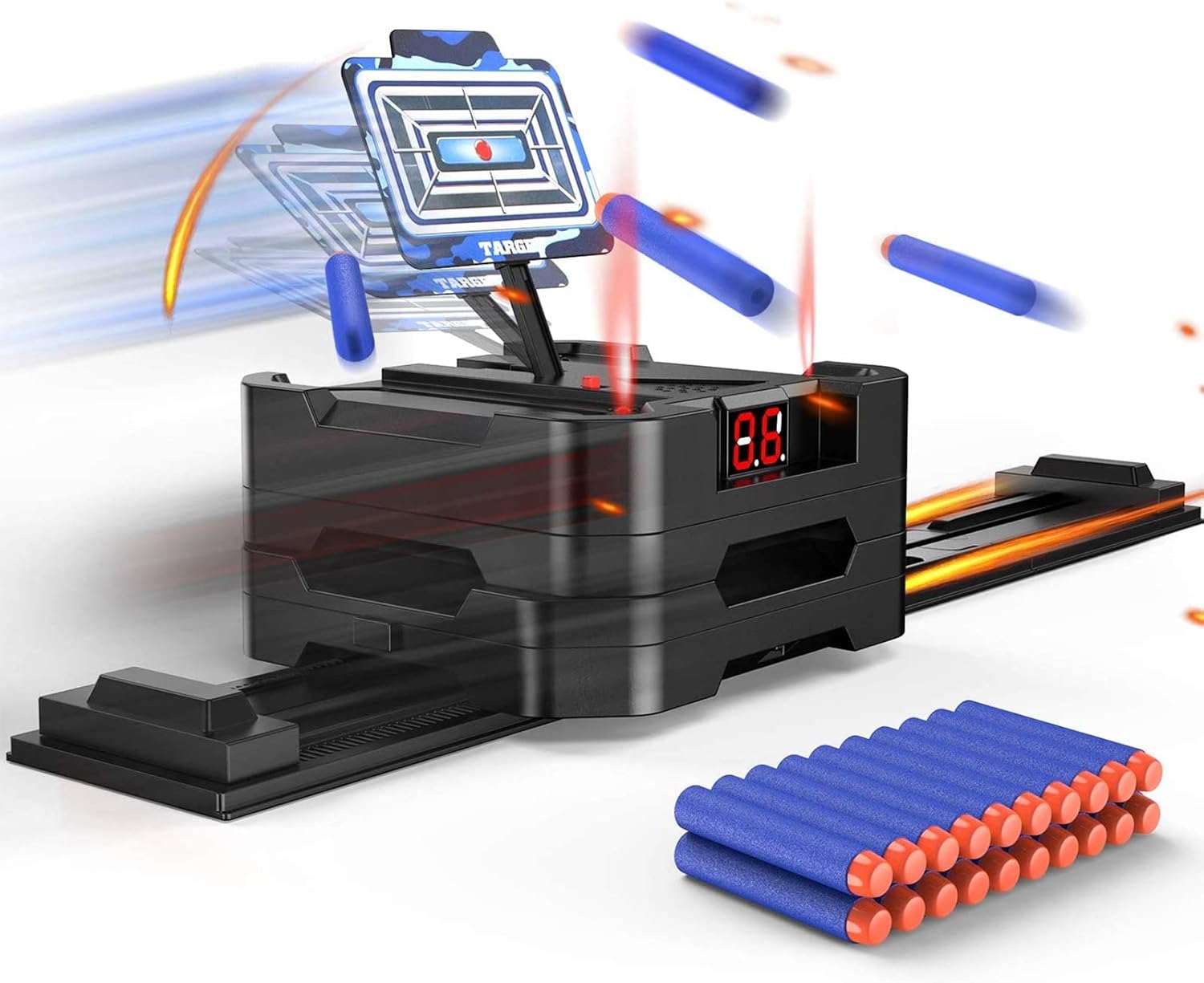Amazon.com: MASCARRY Ling Yun Zhi Electric Scoring Auto Reset Shooting ...