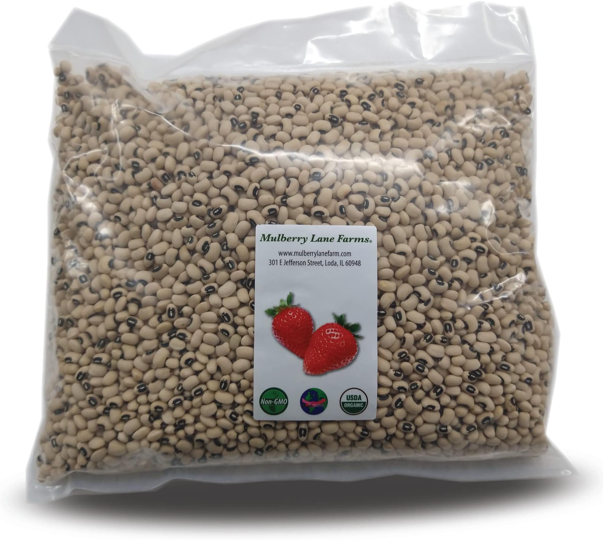 Amazon.com : Food to Live Organic Black-Eyed Peas, 8 Ounces – Raw Dried ...