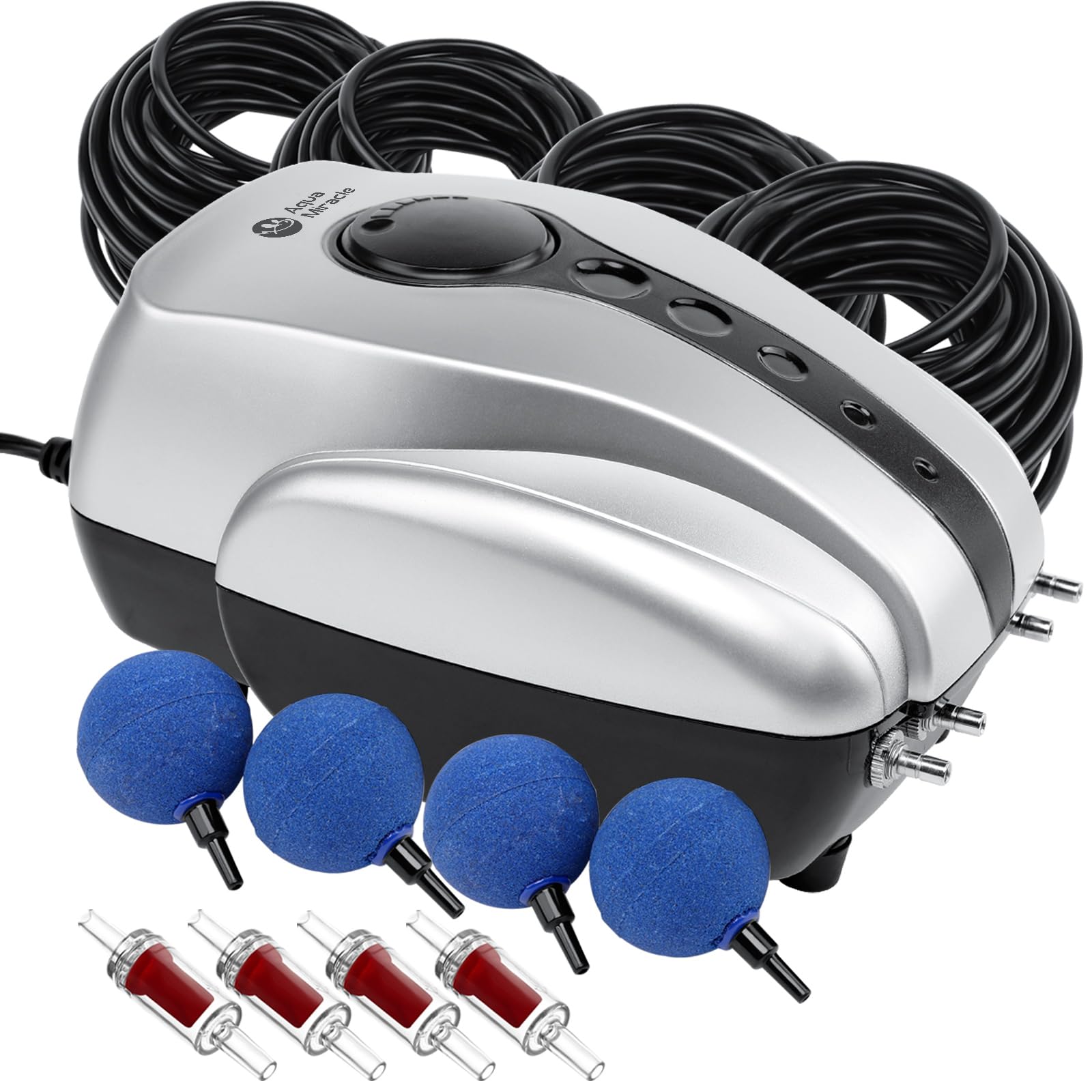 AquaMiracle Pond Air Pump Koi Pond Aerator for Pond up to 2000 Gallons ...