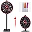 T-SIGN 24 Inch Dual Use Spinning Prize Wheel Stand, Tabletop or Floor ...