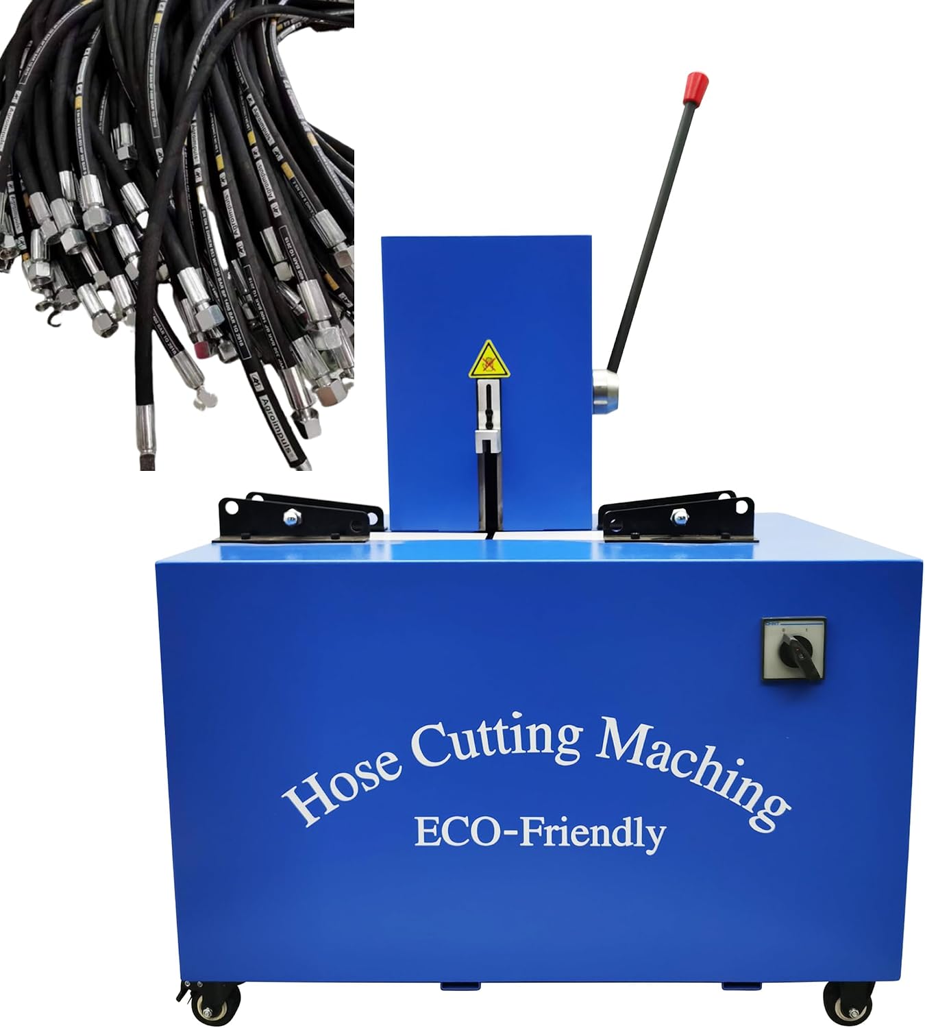 INTSUPERMAI Electric Hose Cutting Machine Hydraulic Hose Cutting ...