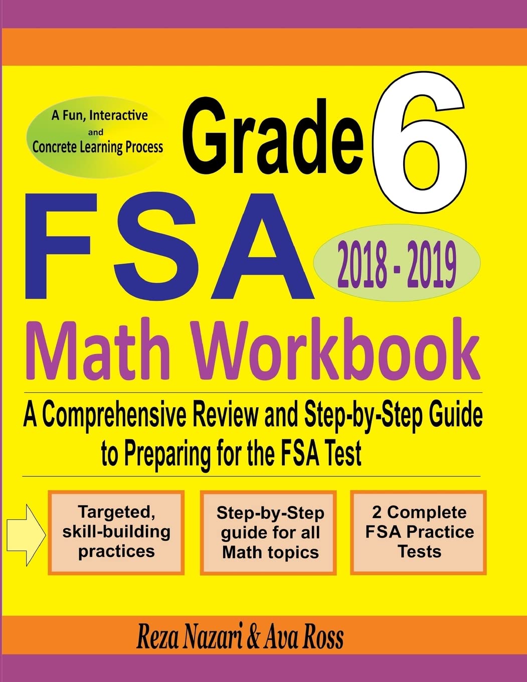 Grade 6 FSA Mathematics Workbook 2018 - 2019: A Comprehensive Review ...
