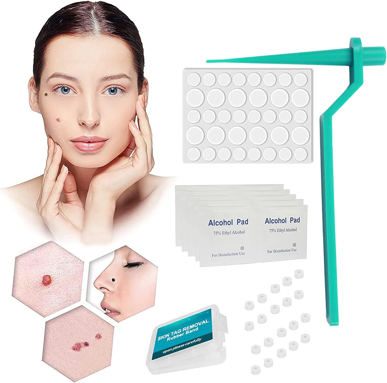 Skin Tag Remover,Skin Tag Remover Patch,Kit d'élimination Des ...