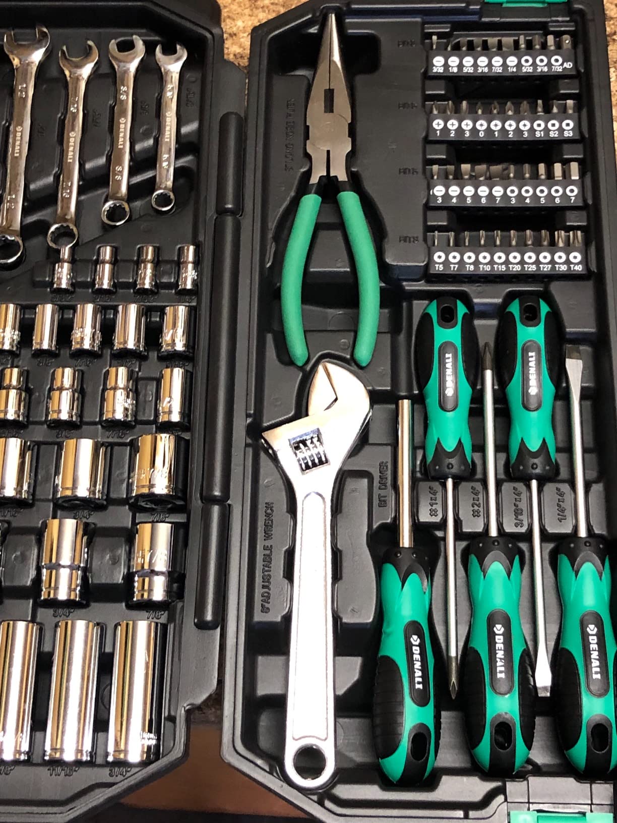 $25/mo - Finance Amazon Brand - Denali 170-Piece All-Purpose Tool Kit ...